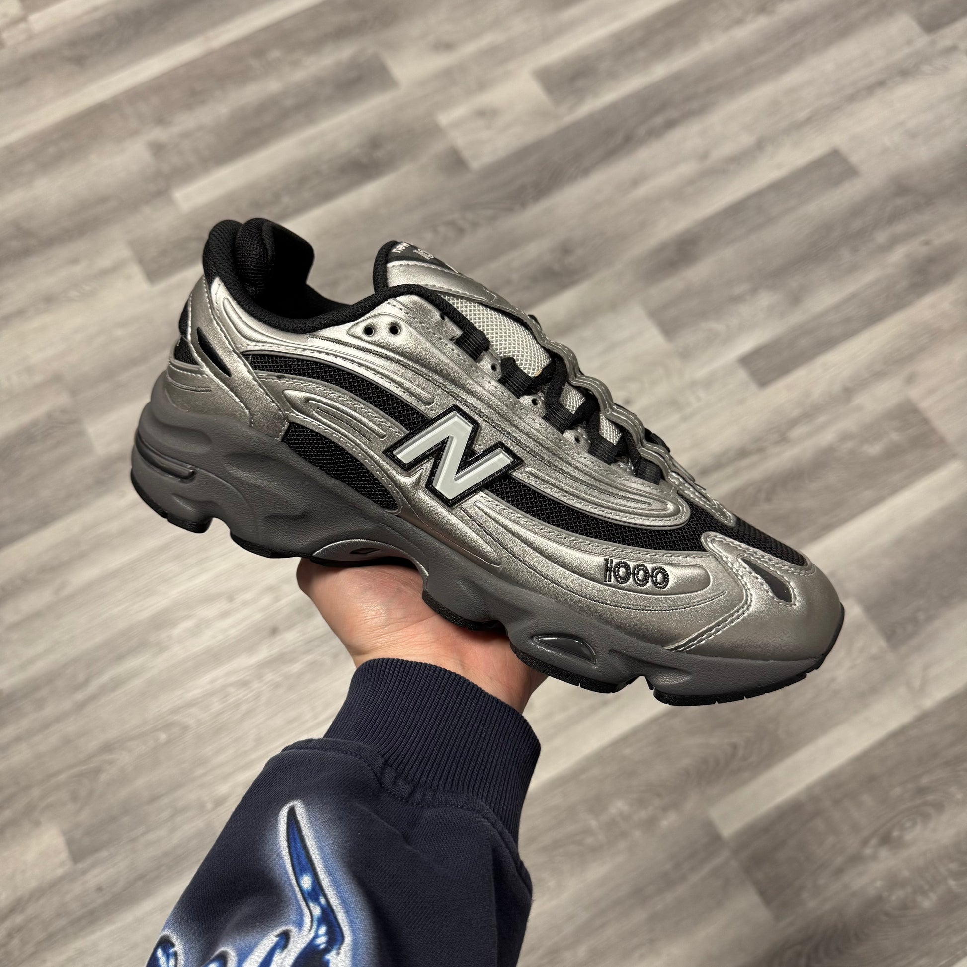 New Balance 1000 Black Metallic Silver / Brand New – EnMotion Sneaker Store